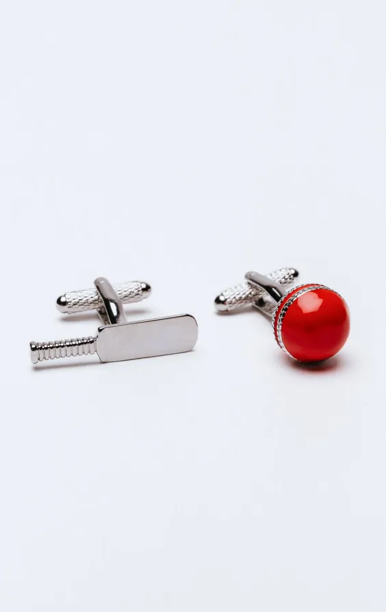Cricket Bat & Ball Cufflinks | Dobell