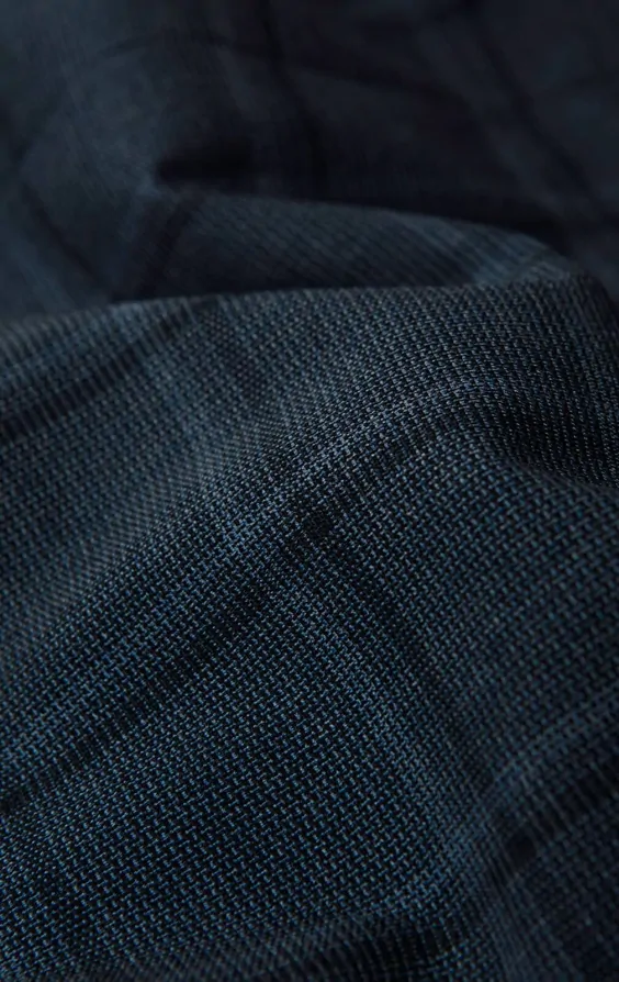 Blue Bold Windowpane Check Vest | Dobell