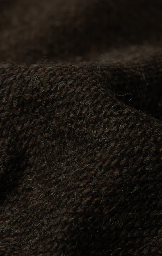 Brown Barleycorn Tweed Vest with Patch Pockets | Dobell