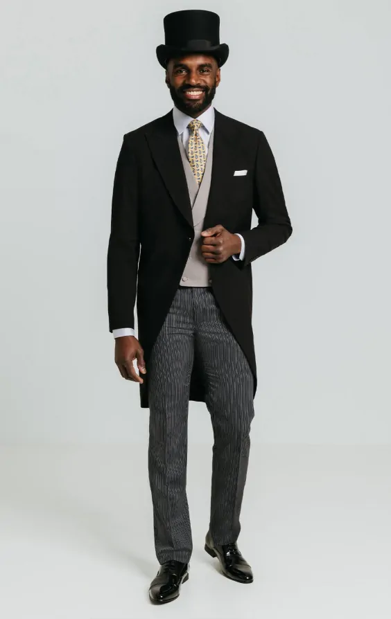 Black Morning Suit Tailcoat | Dobell
