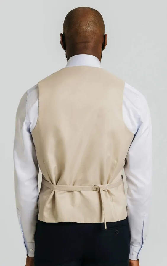 Heirloom Heritage Grey Check Vest | Dobell
