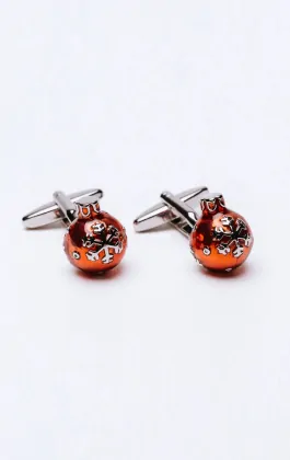 Red Christmas Bauble Cufflinks | Dobell