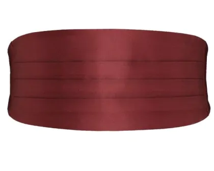 Burgundy Cummerbund | Dobell