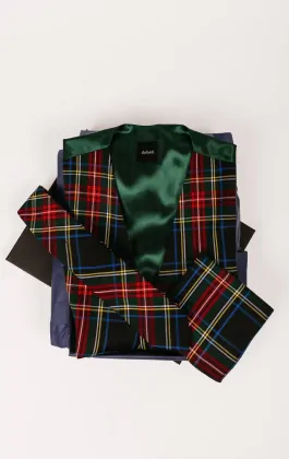 Green Tartan Classic Set | Dobell