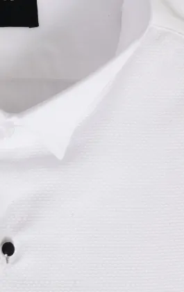 Wing Collar, Marcella Front Tuxedo Shirt by Dobell | Dobell