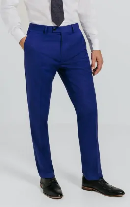 Bright Blue Trousers | Dobell