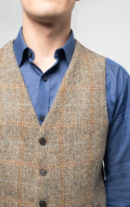 Buy Men's Tweed Vests Online | Dobell